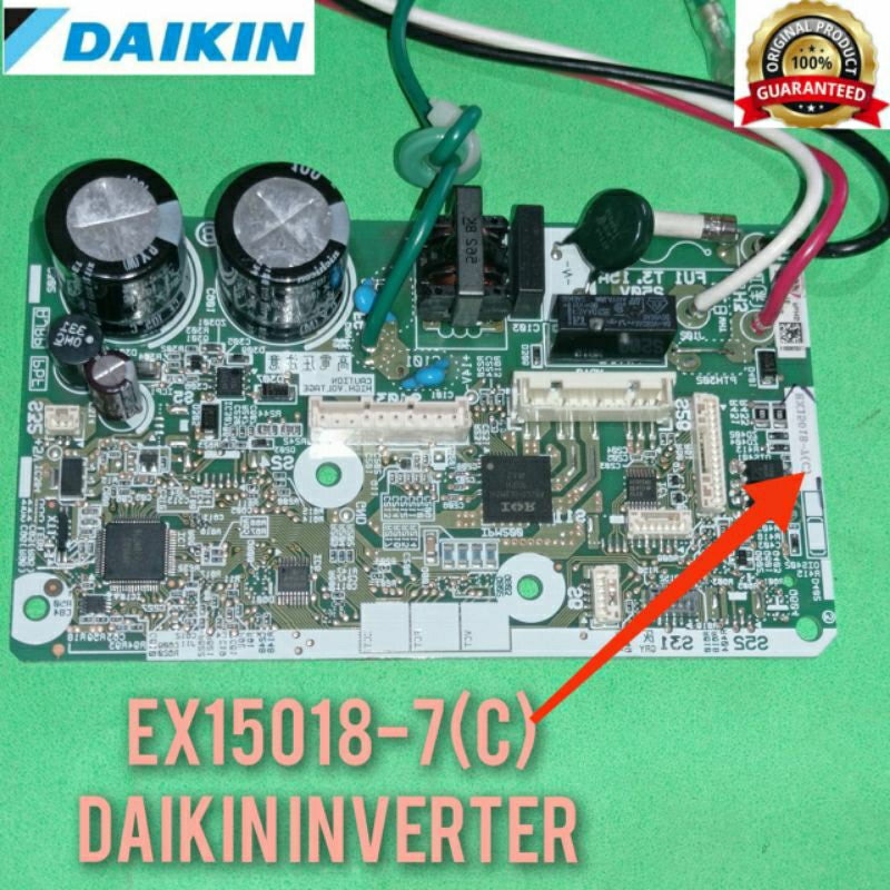 Jual MODUL PCB CONTROLLER INDOOR AC DAIKIN INVERTER THAILAND EX15018- 7 ...