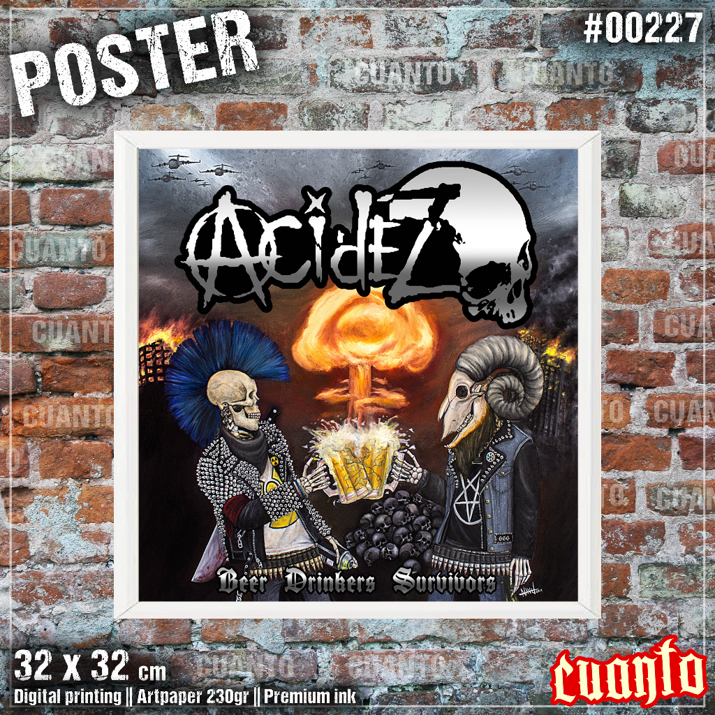 Jual Poster Band Punk Acidez | Shopee Indonesia