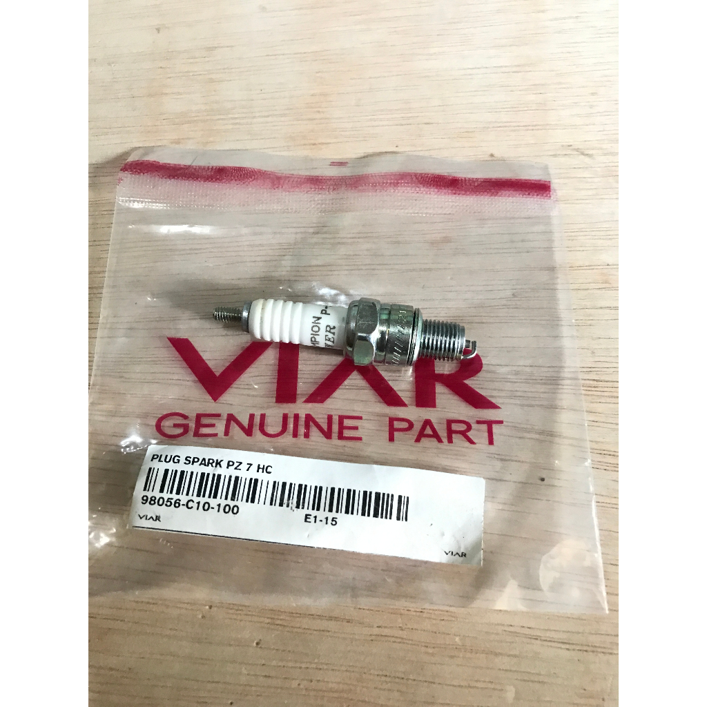 Jual BUSI VIAR KARYA BIT 100CC TOSSA PICO ORIGINAL VIAR PNP GRAND DLL ...