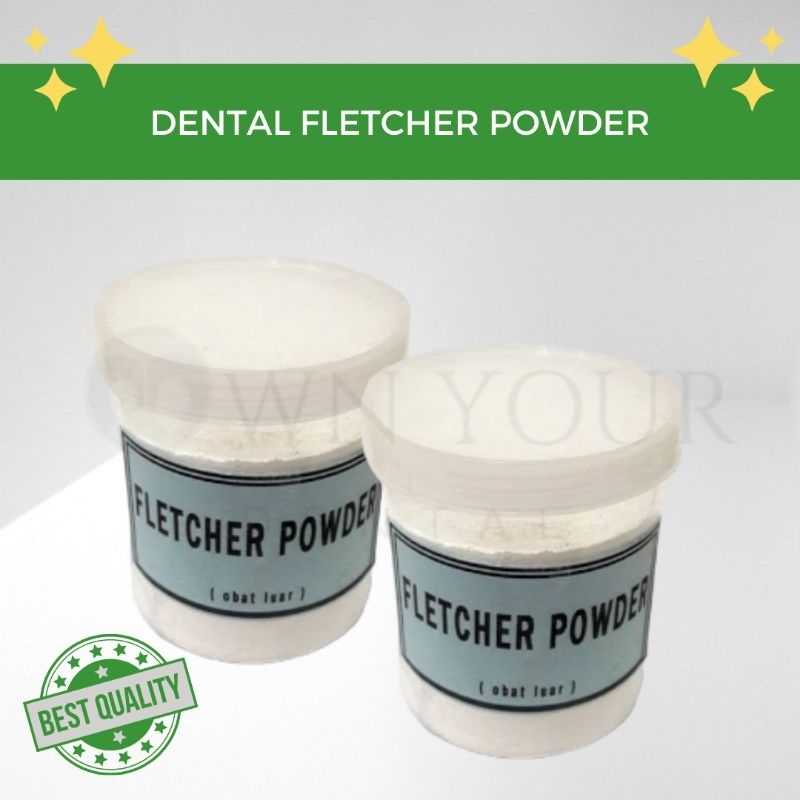 Jual Dental Fletcher Powder / Bubuk Fletcher 100g | Shopee Indonesia
