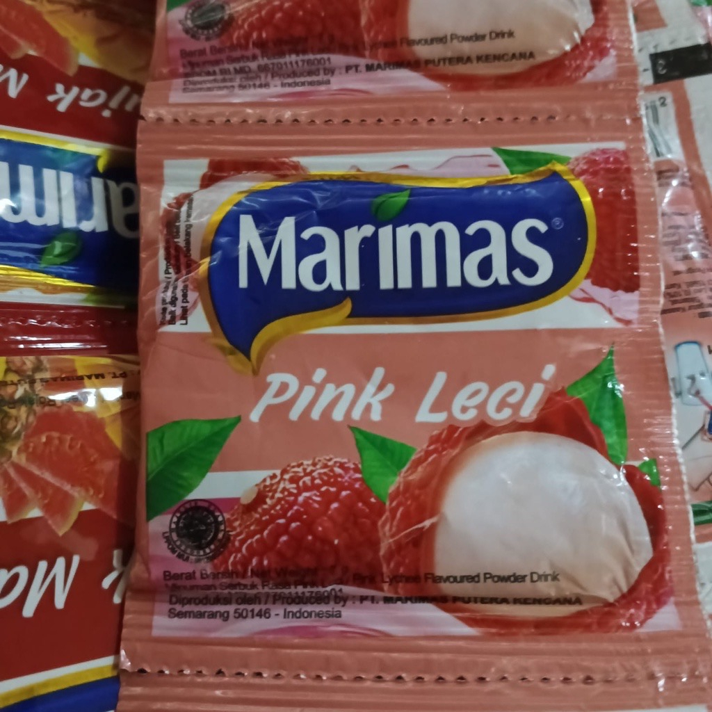 Jual Minuman sachet Marimas Rasa Leci | Shopee Indonesia