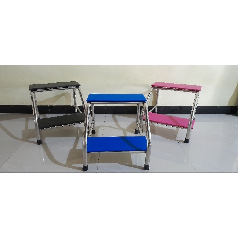 Jual TANGGA MEJA PERIKSA/ FOOT STEP STAINLESS | Shopee Indonesia