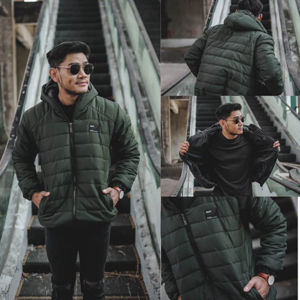 Jual JAKET MOTOR - JAKET BIKERS -JAKET GELEMBUNG PRIA XL XXL -JAKET ...