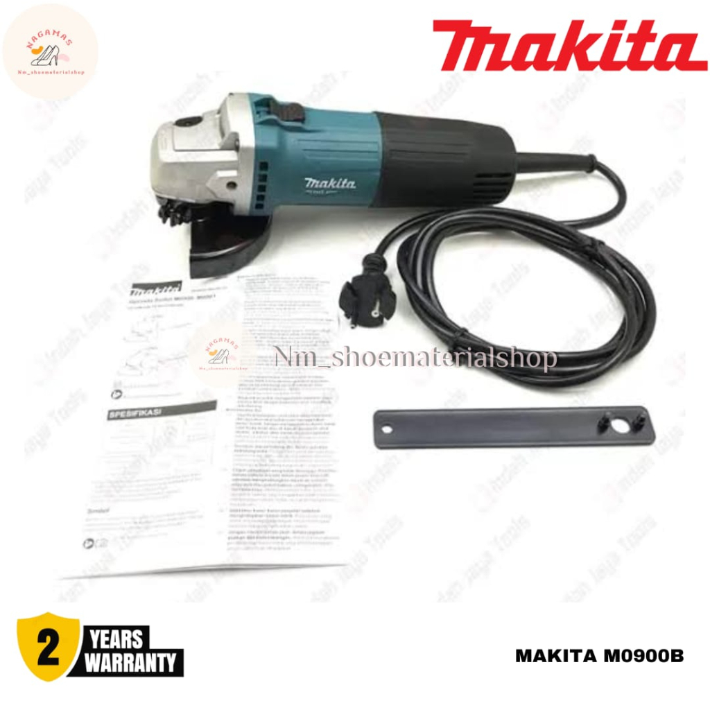 Jual MAKITA Mesin Gerinda M0900B Angle Grinder Tangan 4in Gurinda 4 ...