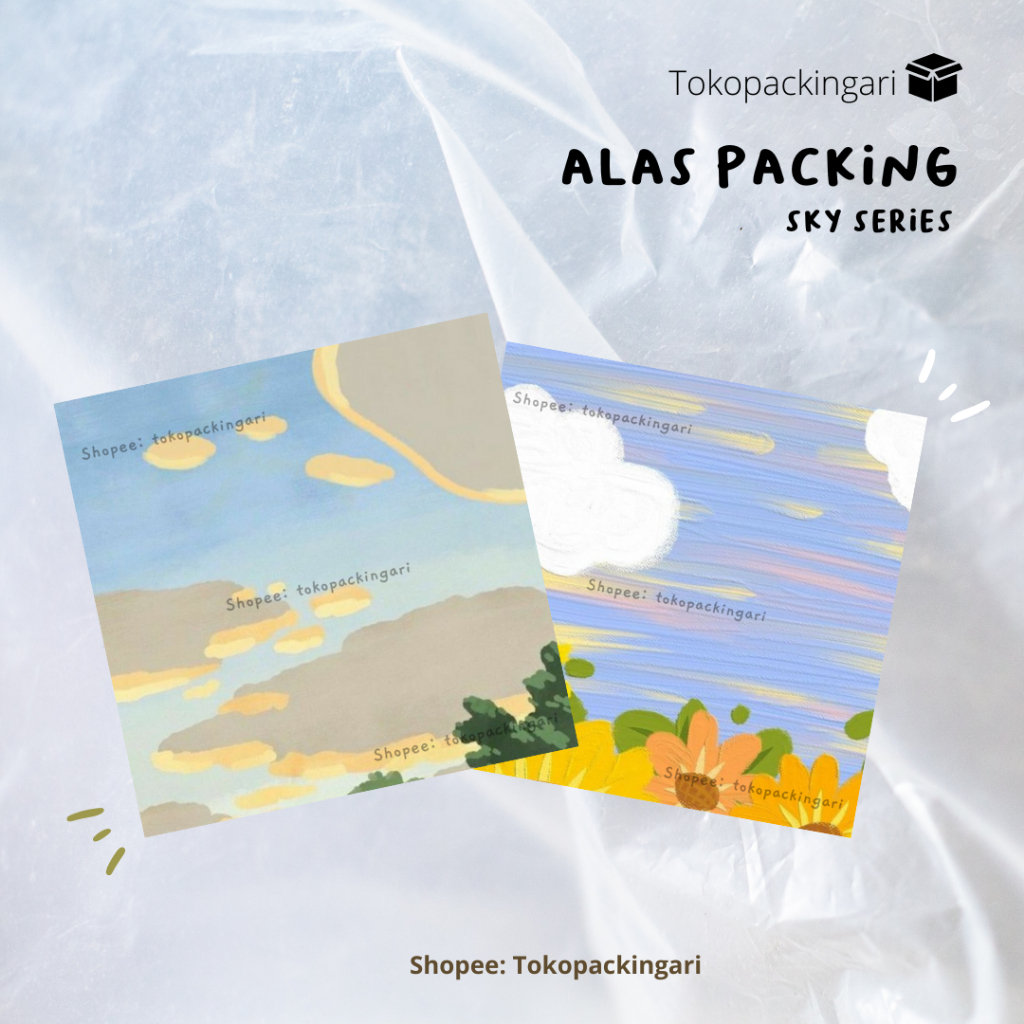 Jual Alas Packing | Sky Series | Paper Aksesoris | FREE PLASTIK ...