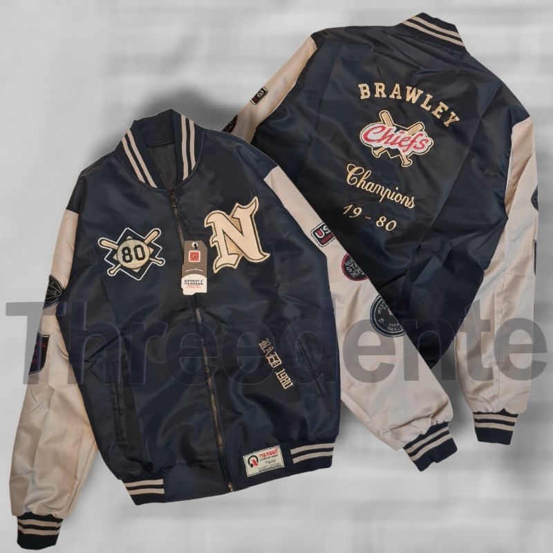 Jual Varsity Jaket//Jaket Varsity//Varsity Full Bordir//Varsity Bordir ...