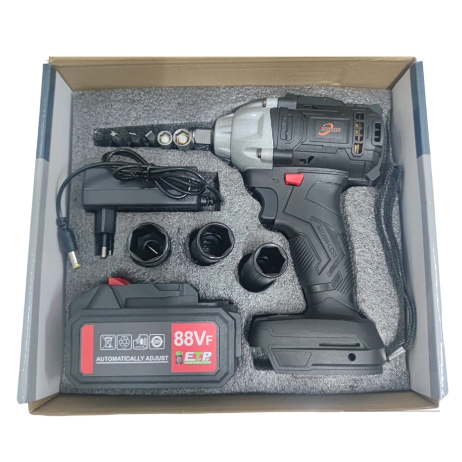 Jual ZHIHE 300NM CORDLESS IMPACT WRENCH BRUSHLESS 48v / 88v SUNC / JLD ...