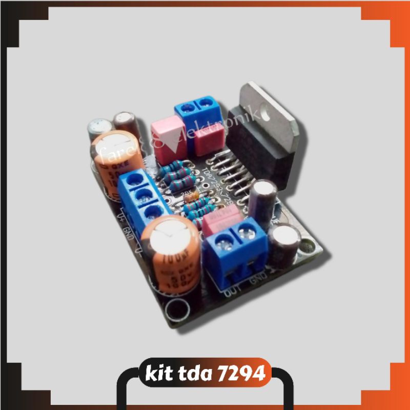 Jual kit power amplifier mono tda7294 original | Shopee Indonesia
