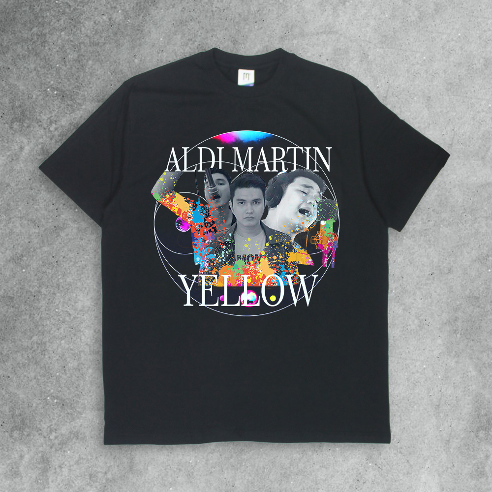 Jual Kaos Aldi Taher Chris Martin Coldplay Tshirt Merchandise | Shopee ...