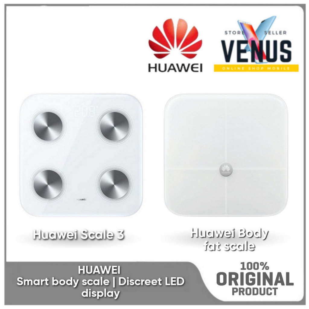 Jual Huawei Smart Body Fat Scale 3 Timbangan Badan Balance Test Digital ...