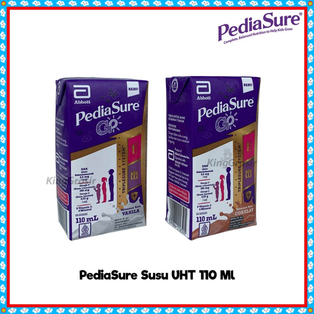 Jual PediaSure Go Susu UHT 110ml Susu Pertunbuhan & Perkembangan Otak Anak | Shopee Indonesia