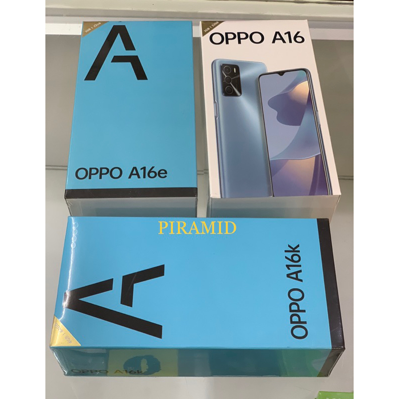 Jual Oppo A16 / A16e / A16k 3-32GB / 4-64GB garansi resmi (no repack) | Shopee Indonesia