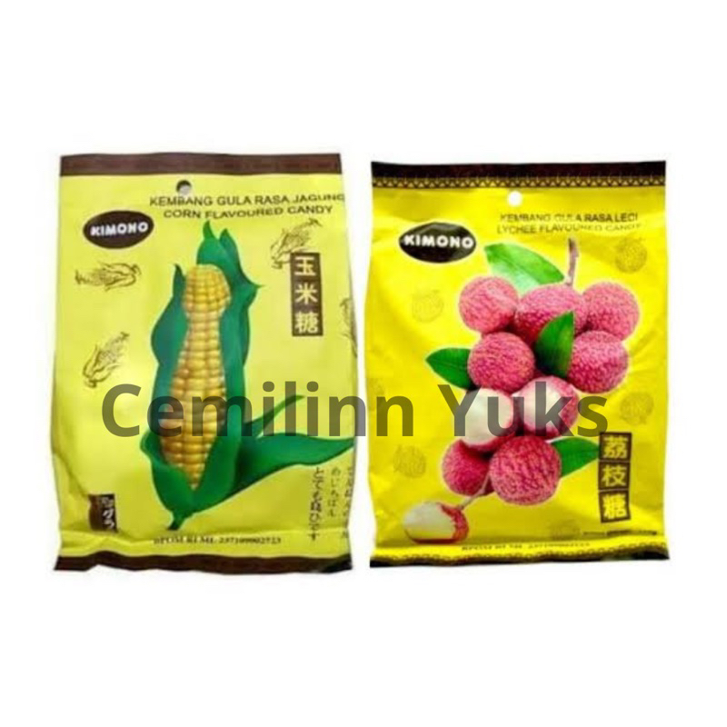 Jual Kimono Lychee Flavoured Candy Corn Candy Permen Rasa Leci Rasa ...