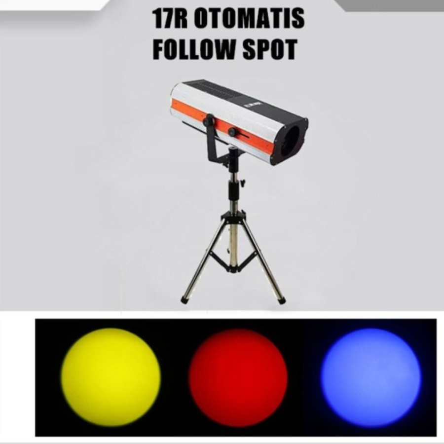 Jual Lampu follow spot light otomatis 17R 350W | Shopee Indonesia