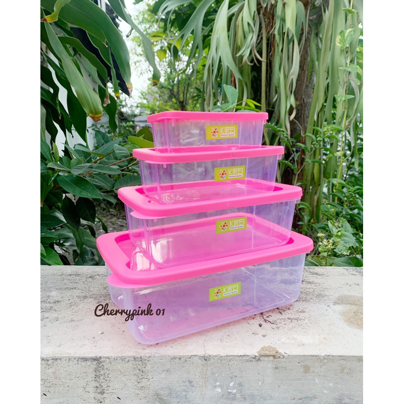 Jual CONTAINER BOX MAKANAN DAN SAYURAN SET TEBAL | Shopee Indonesia
