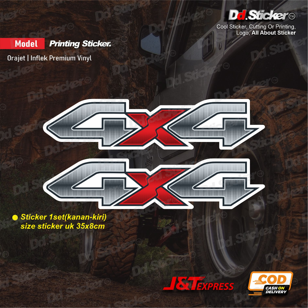 Jual Sticker set 4x4 triton new | Print+cut sticker | Shopee Indonesia