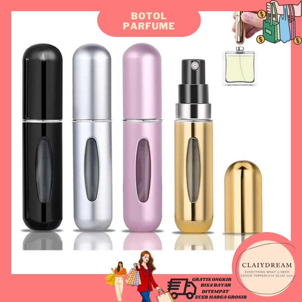 Jual CLAIYDREAM BOTOL PARFUM MINI REFILL WADAH ISI ULANG BOTTLE PARFUME ...