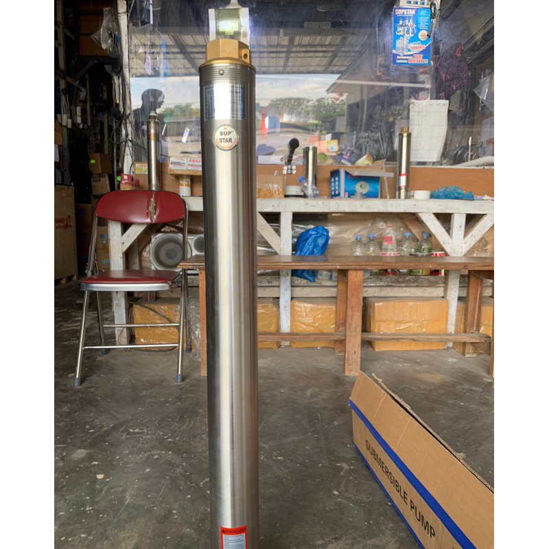 Jual Supstar Submersible 3 hp 4 sp 324 3 hp 220 volt 149 meter Pompa ...