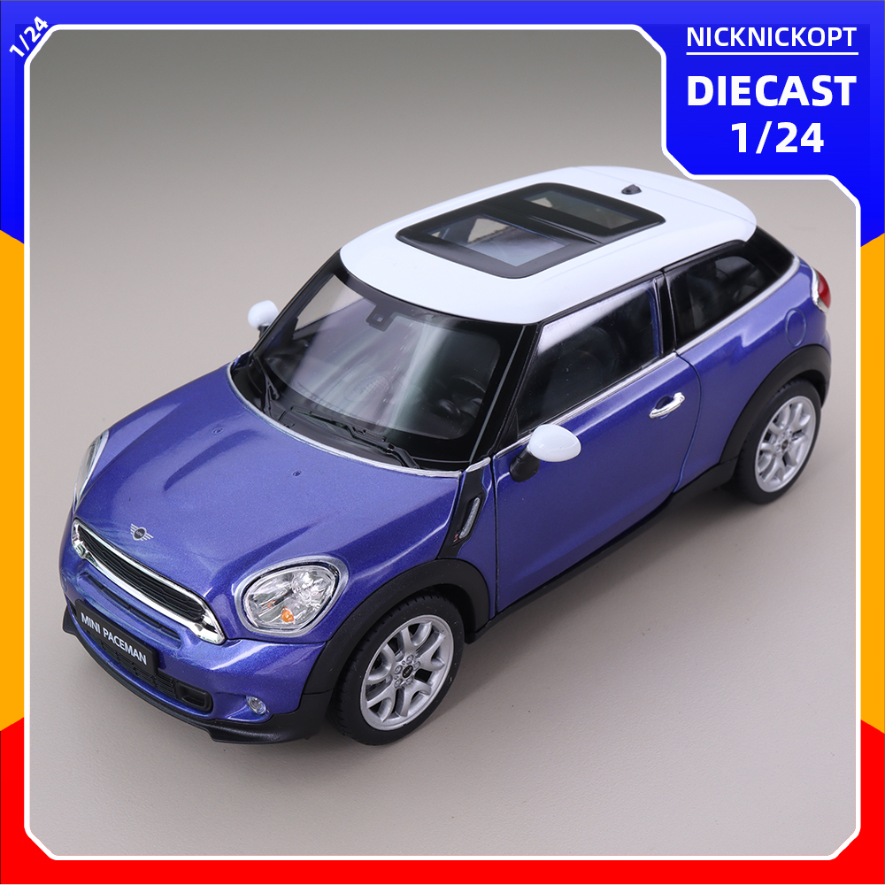 Jual Miniatur Mobil Welly Mini Cooper S Paceman Diecast Skala 1:24 ...