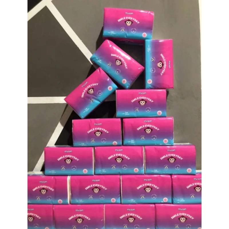 Jual Tissue Tita soft facial Tissue(180 sheet/2ply) | Shopee Indonesia