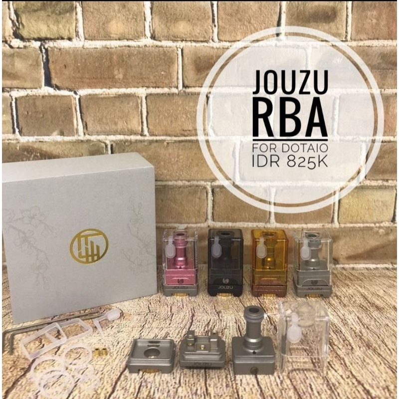 Jual Jouzu RBA for DotAIO by Vapeshouse | Shopee Indonesia