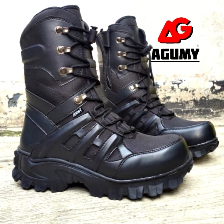 Jual Sepatu Safety pdl Ujung Besi Sepatu pdl Boots 8inc | Shopee Indonesia