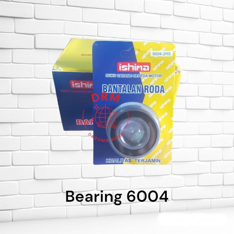 Jual Bearing Laher Bantalan Roda 6004 (ISHIMA) | Shopee Indonesia