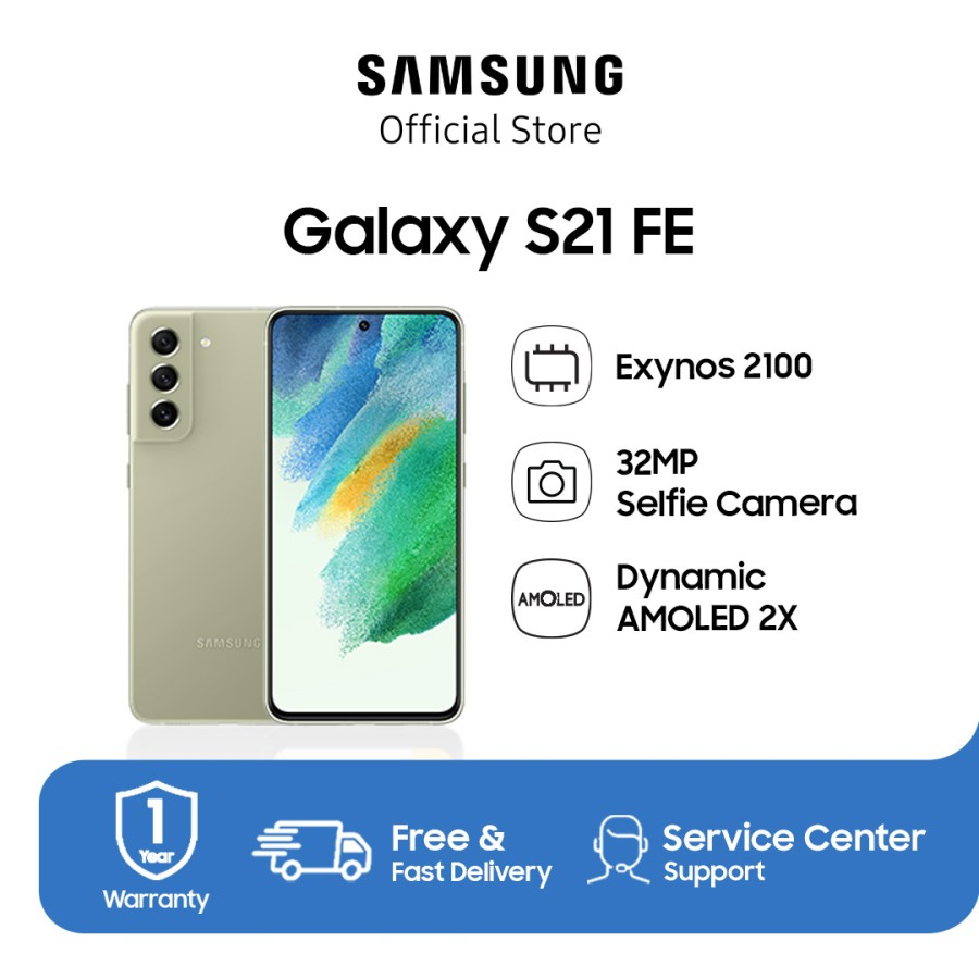 Jual Samsung Galaxy S21 FE 5G 8/256GB (Exynos 2100, Dynamic Amoled 2X ...