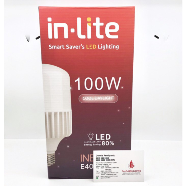 Jual LAMPU LED CAPSULE KAPSUL 100W 100 W 100WATT 100 WATT INLITE E40 E ...
