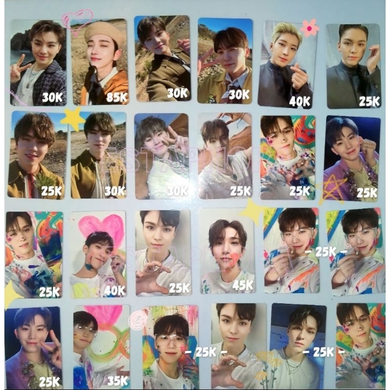 Jual SEVENTEEN Photocard Wonwoo The8 Woozi Joshua Seungkwan DK Vernon ...