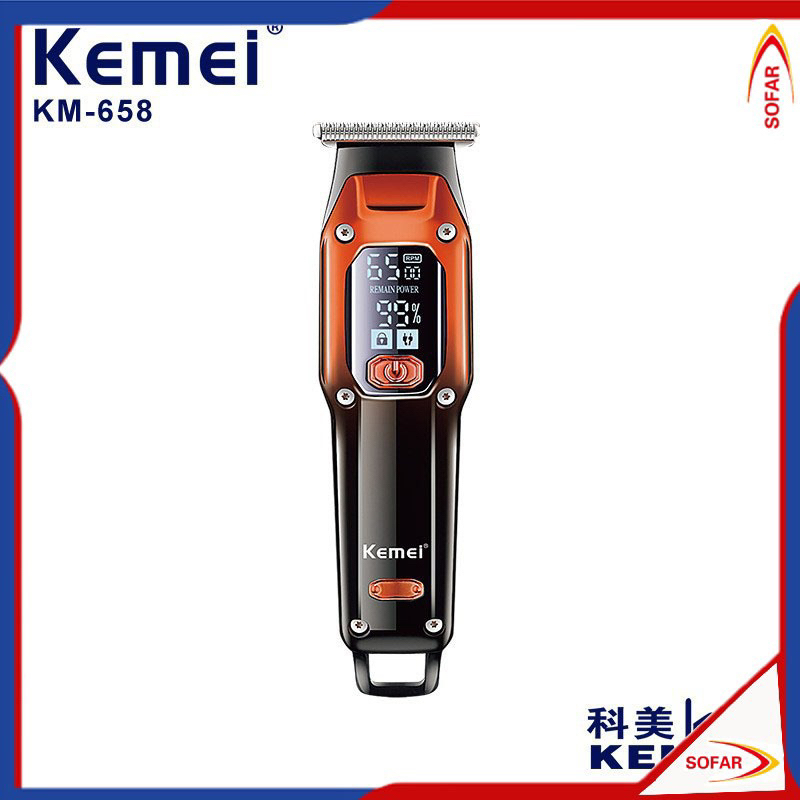 Jual Kemei Alat Mesin Potong Rambut profesional Listrik Hair Trimmer Cordless USB | Shopee Indonesia