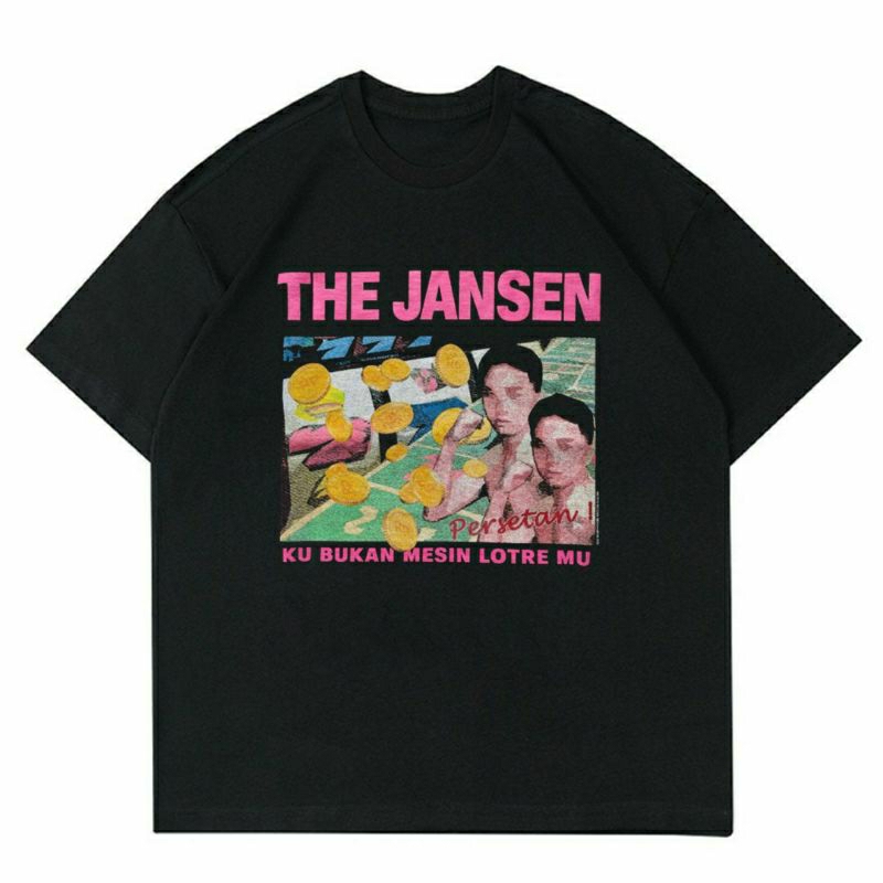 Jual BAJU BAND THE JANSEN "KU BUKAN MESIN LOTREMU" | T-SHIRT KAOS BAND ...
