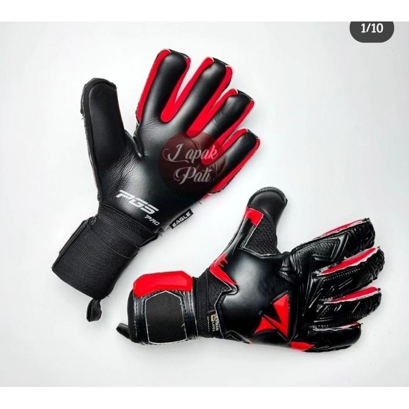 Jual BONUS SABLON NAMA SARUNG TANGAN KIPER PGS PRO EAGLE NEW 2023 BLACK ...