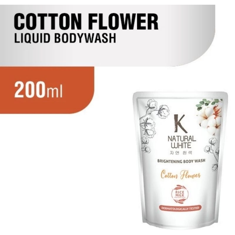 Jual K natural white sabun mandi cair 420ml 200ml | Shopee Indonesia