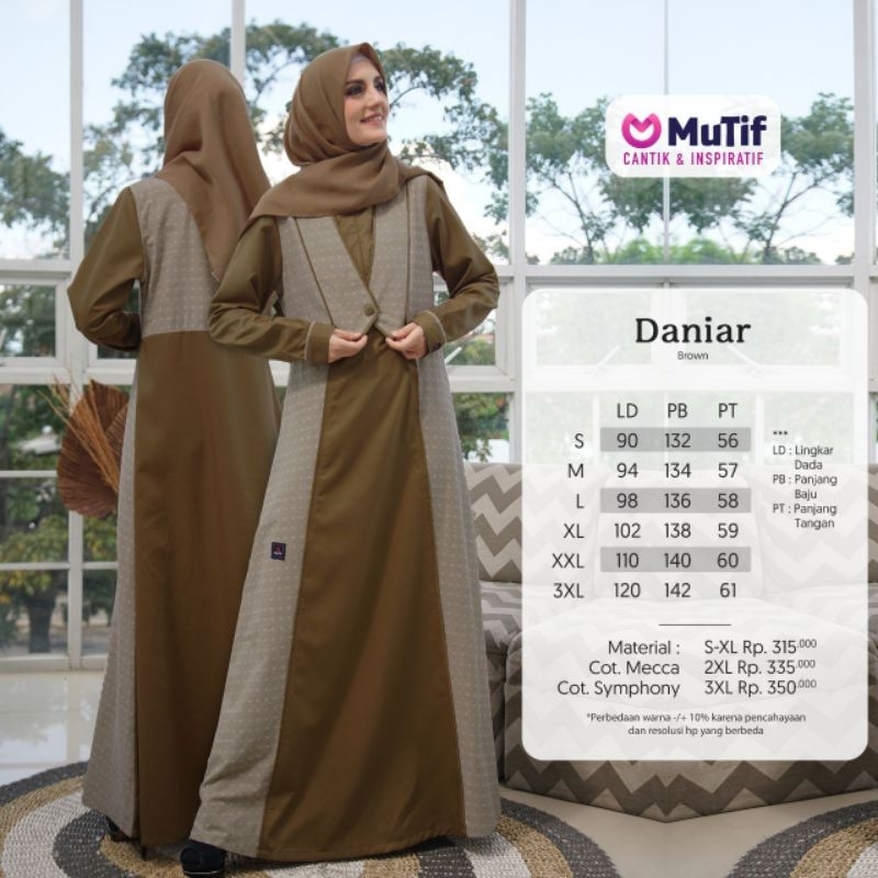 Jual Sarimbit Daniar Mutif gamis Daniar koko Danendra | Shopee Indonesia
