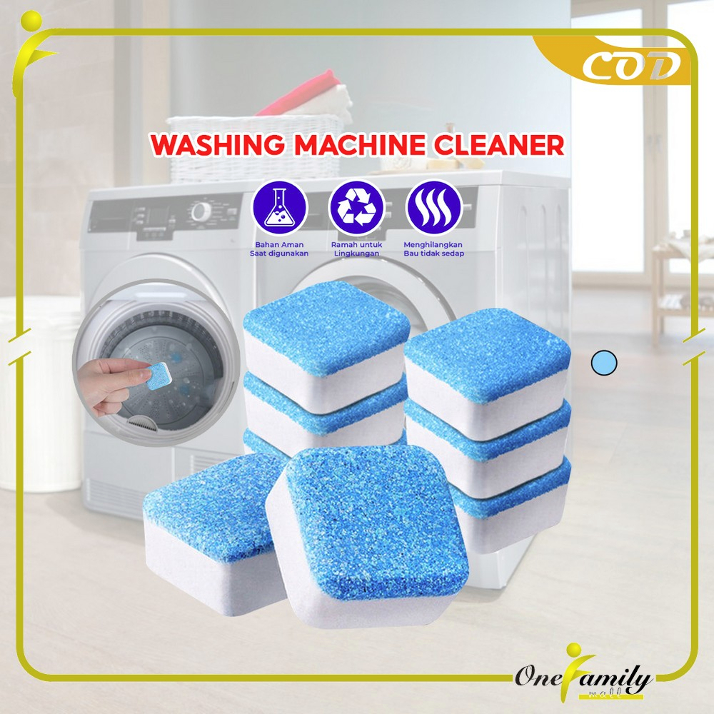 Jual ONE-C858 Tablet Pembersih Mesin Cuci Washing Machine Cleaner Sabun ...