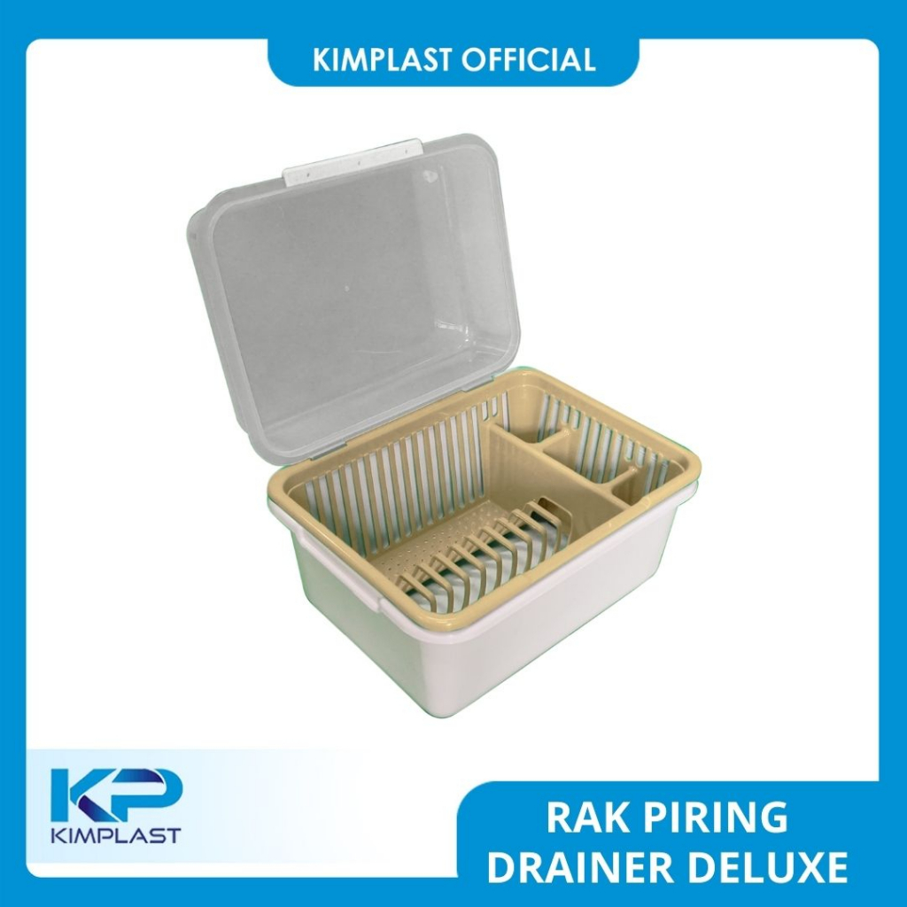 Jual KIMPLAST Rak Piring Drainer Deluxe/ Rak Piring/ Rak Alat Makan ...