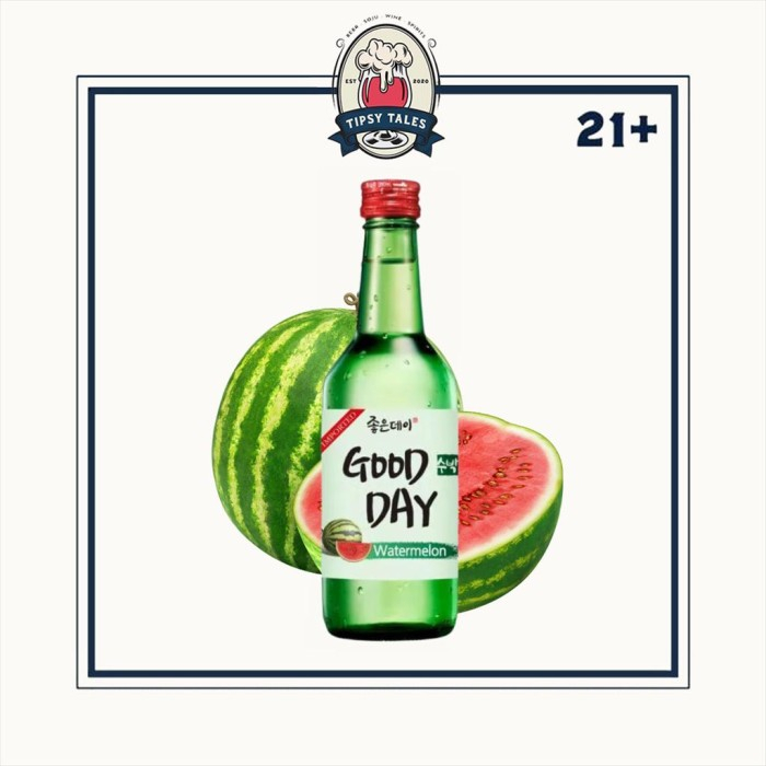 Jual Muhk Good Day Watermelon Soju 360ML | Shopee Indonesia