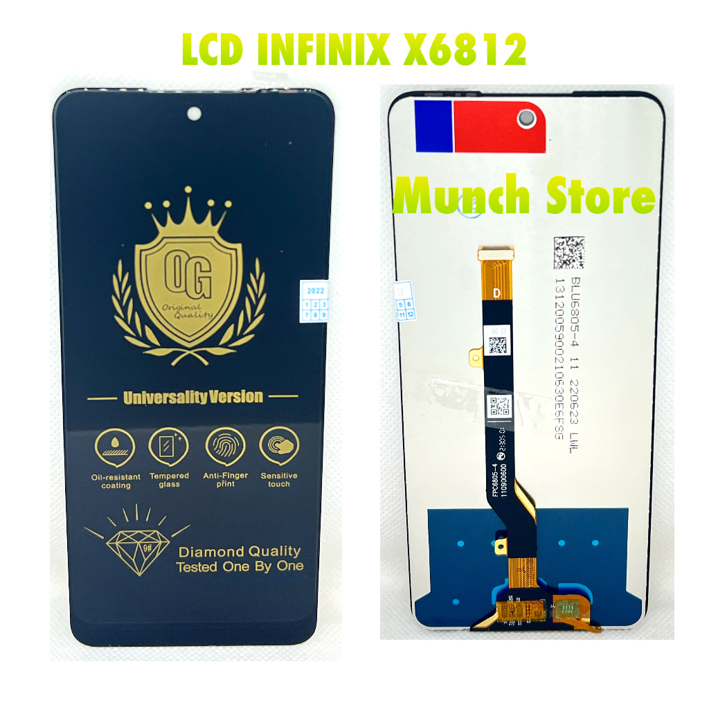 Jual Lcd Touchscreen Infinix Hot 11S X6810 X6812 X6812B Fullset ...