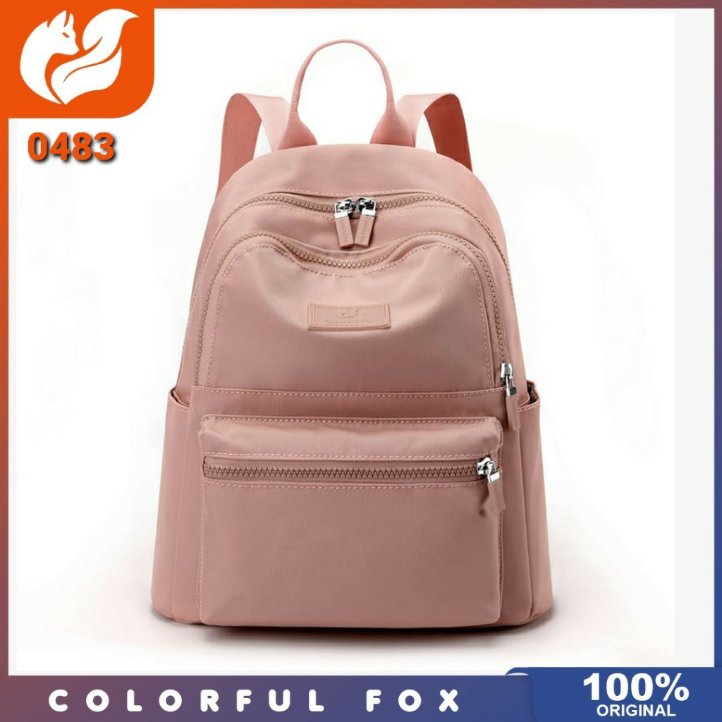 Jual Colorful fox ori - Tas ransel wanita colorful fox 0483 ransel ...