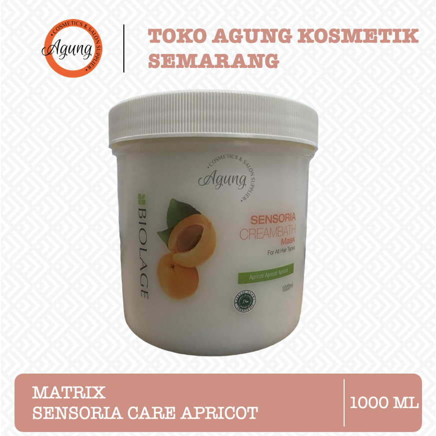 Jual [AGUNGSMG] MATRIX Sensoria Care Apricot 1000 gram | Shopee Indonesia