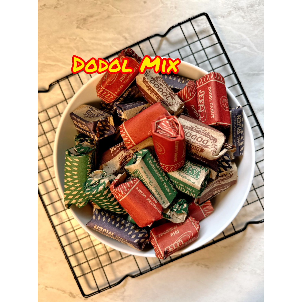 Jual Dodol Mix ( Susu / Durian / Wijen ) 500 gr (1/2 kg) | Shopee Indonesia