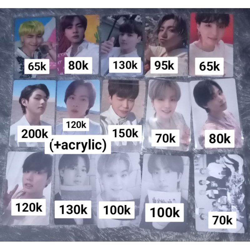 Jual BTS - Butter Proof PC POB RM Jin Suga Jhope Jimin V Jungkook ...