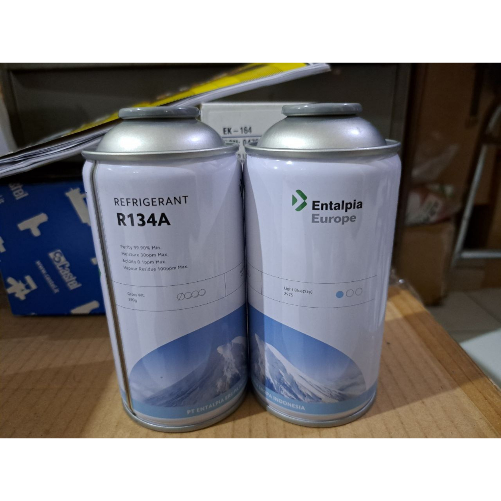 Jual Freon kaleng R134a Entalpia - Freon Entalpia R134a 390 gram ...