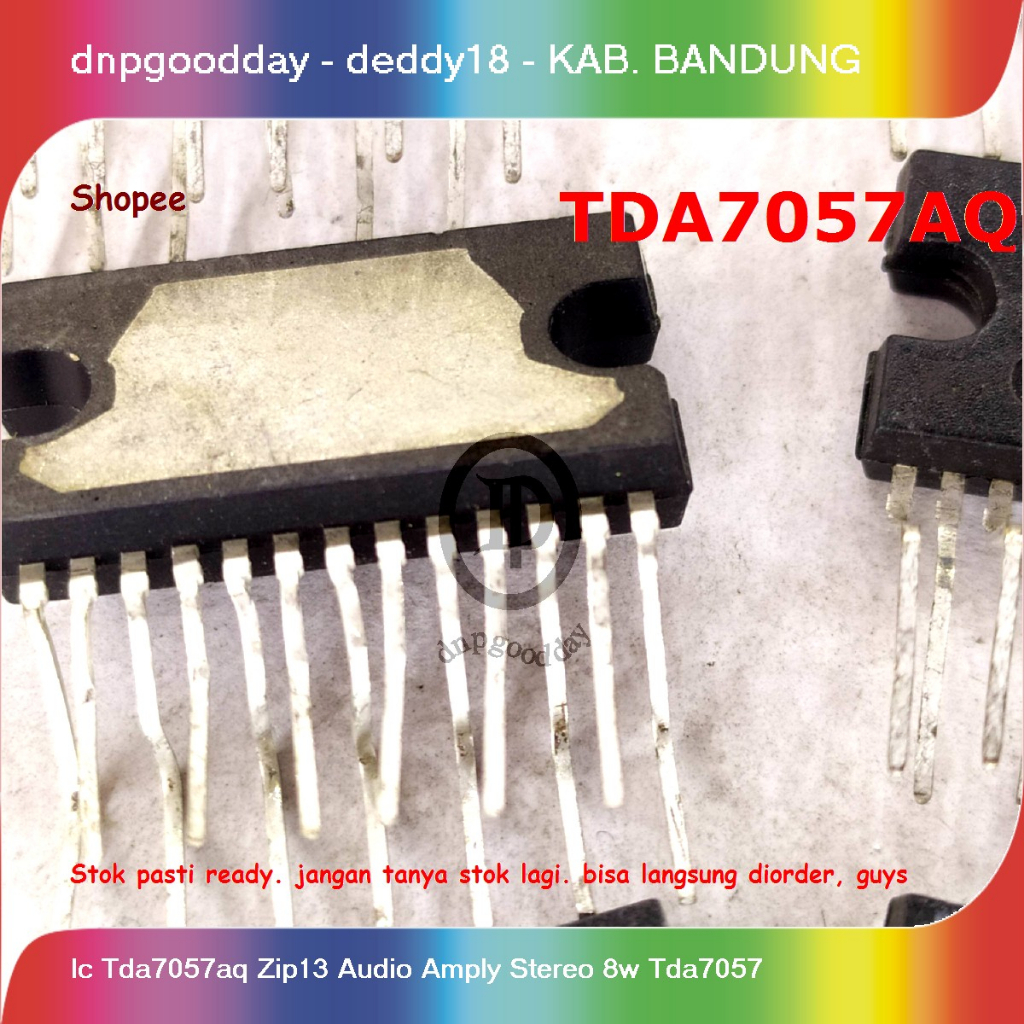 Jual Ic Tda7057aq Zip13 Audio Amply Stereo 8w Tda7057 | Shopee Indonesia