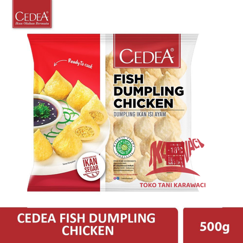 Jual CEDEA Fish Dumpling Chicken @500gr | Shopee Indonesia