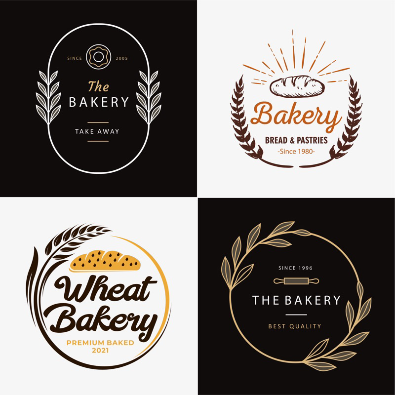 Jual Desain Logo Toko Roti Bakery Pastry | Shopee Indonesia