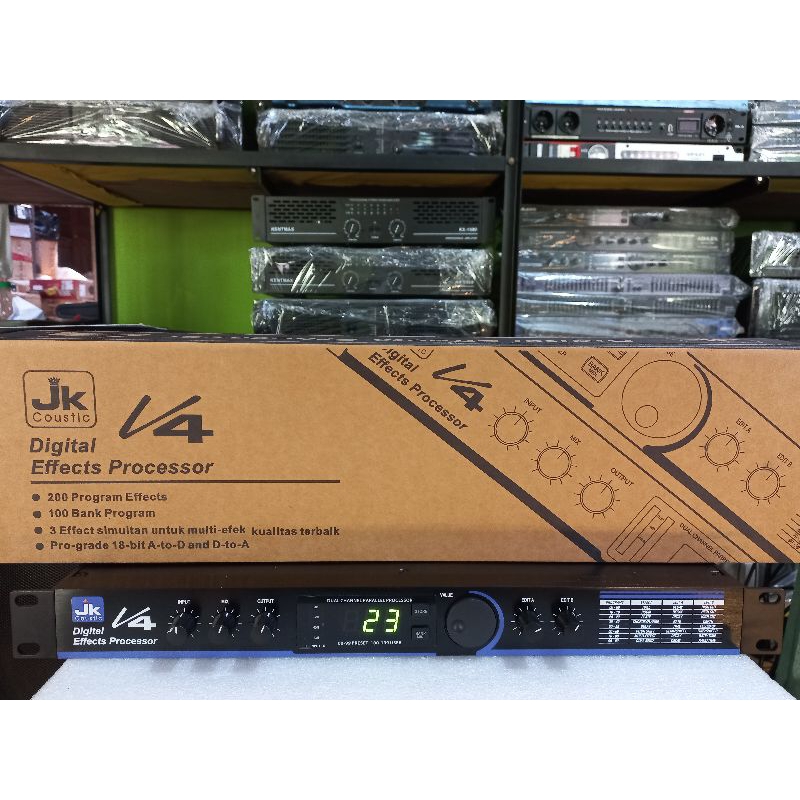 Jual EFEK VOCAL Jk Coustic / Jk Audio V4 / JK audio microverb 4 ...