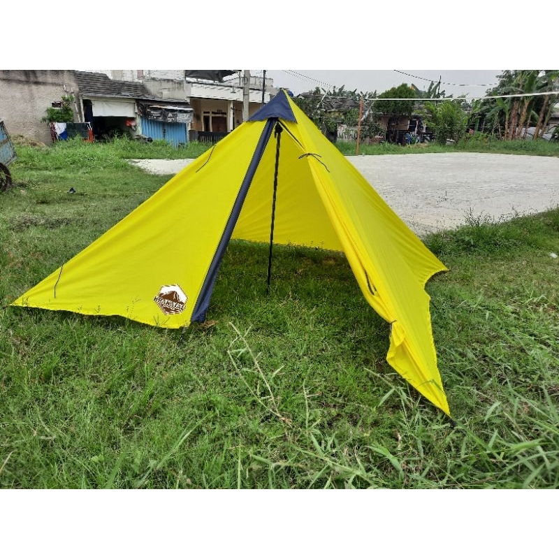 Jual Piramid Tent / trap Tent Krakatau Mountain 210X210X125 | Shopee ...