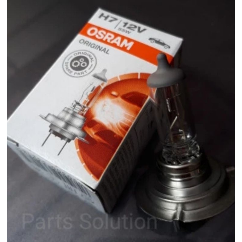 Jual Bohlam Lampu Halogen Standar OSRAM H7 12V 55W New Original ...